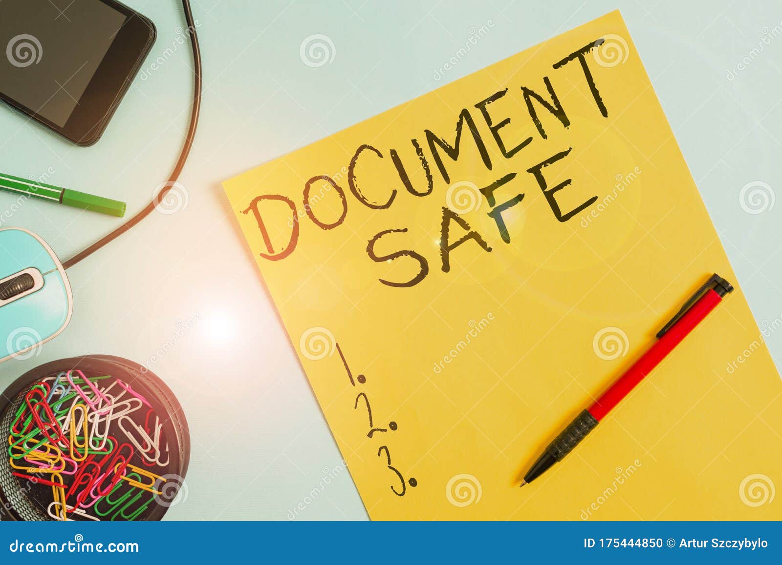 Word Writing Text Document Safe. Business Concept for Keep Your ...