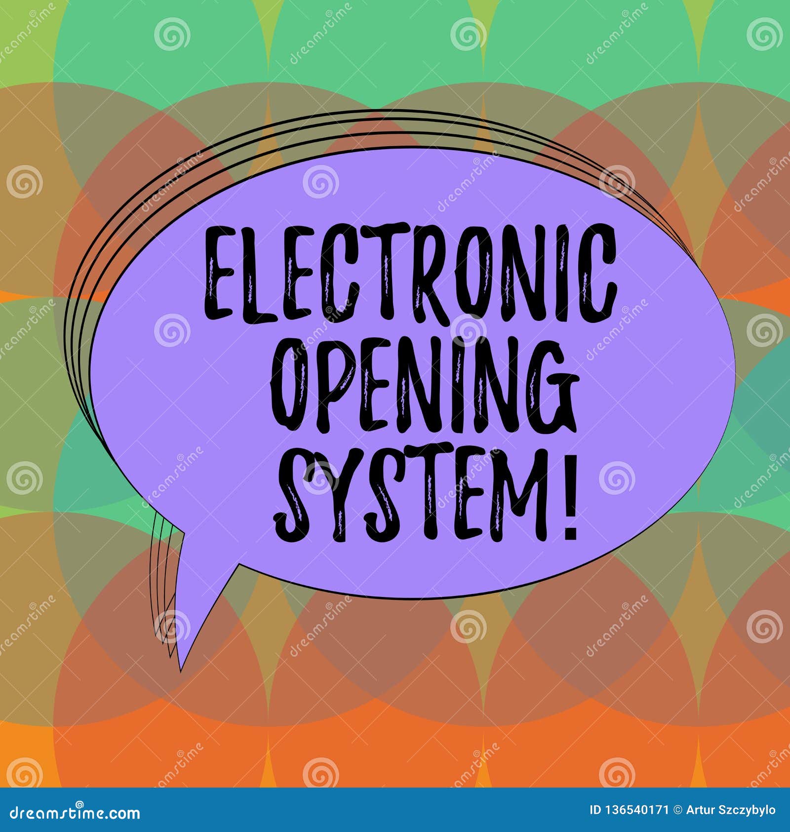 Opening The Electronic Lock Vector Illustration | CartoonDealer.com ...