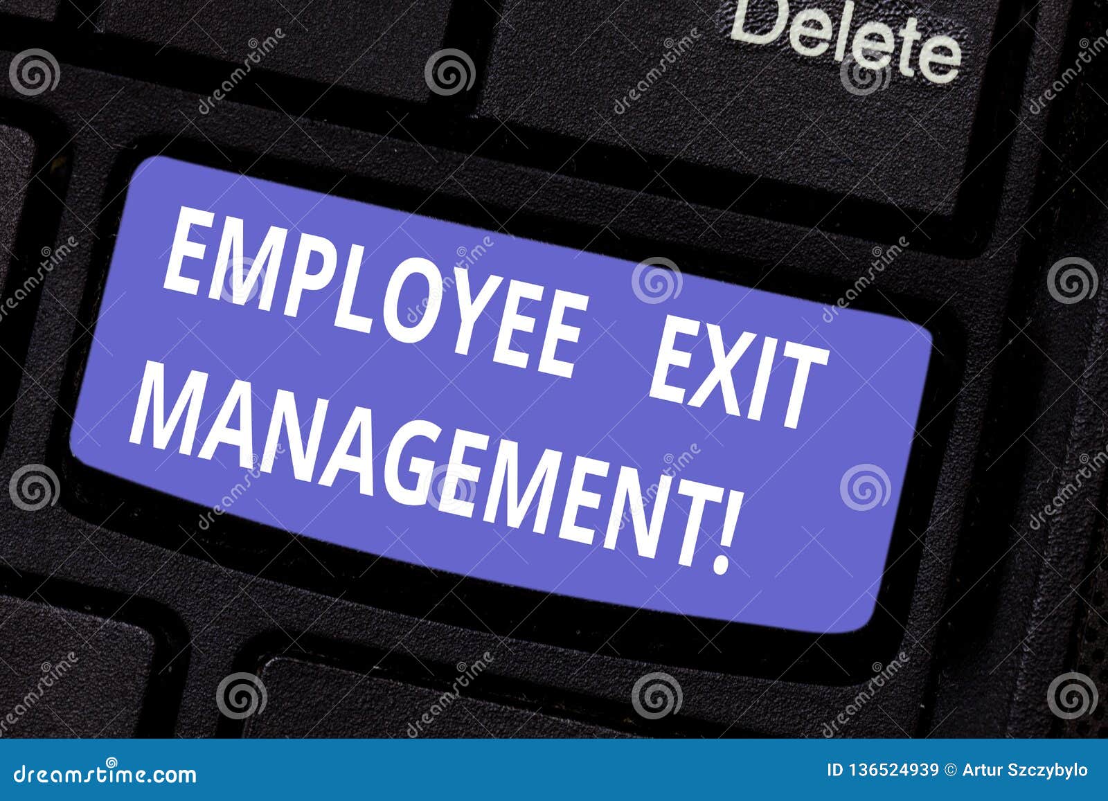 Word Writing Text Employee Exit Management. Business Concept for ...
