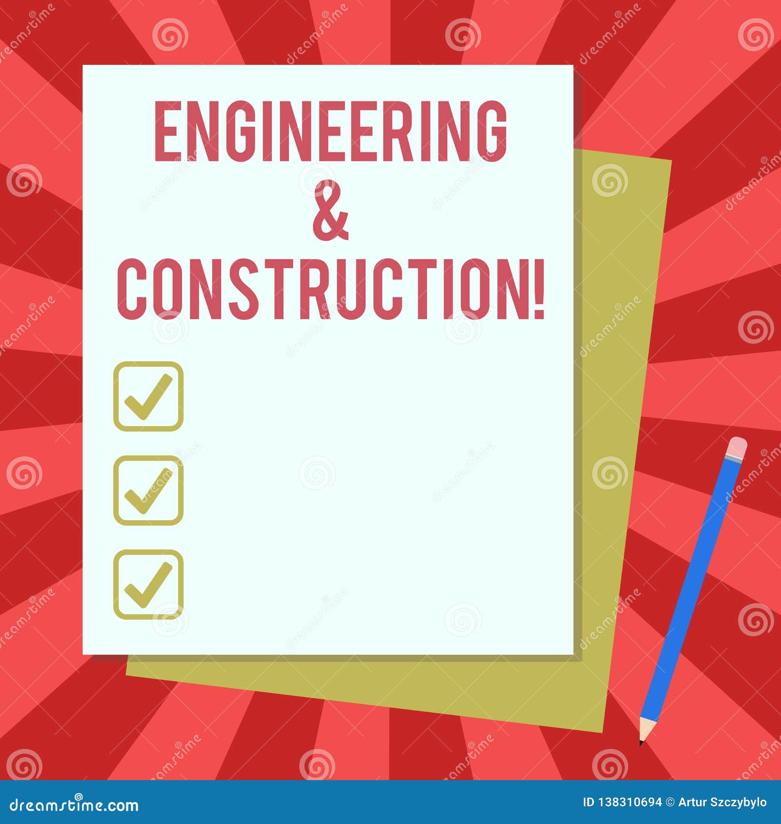 Word Writing Text Engineering and Construction. Business Concept for ...