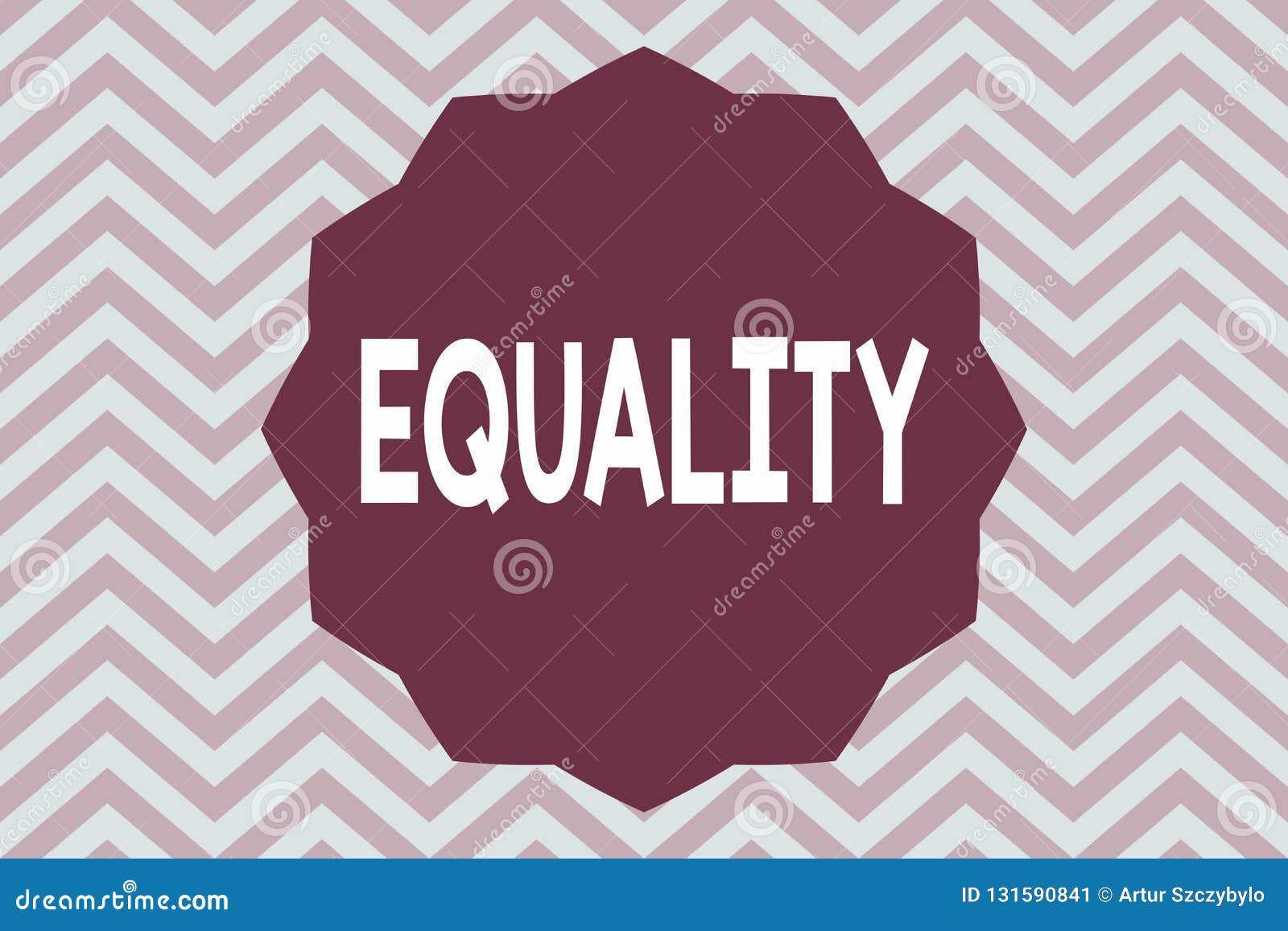 Word Writing Text Equality. Business Concept for State of Being Equal ...