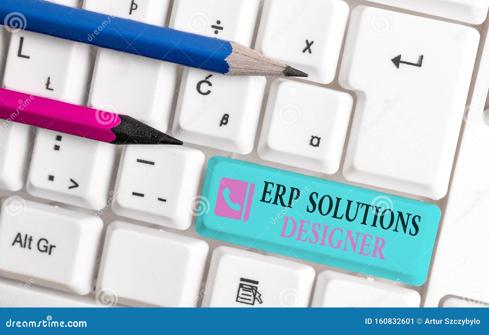Word Writing Text Erp Solutions Designer. Business Concept for Elegant ...