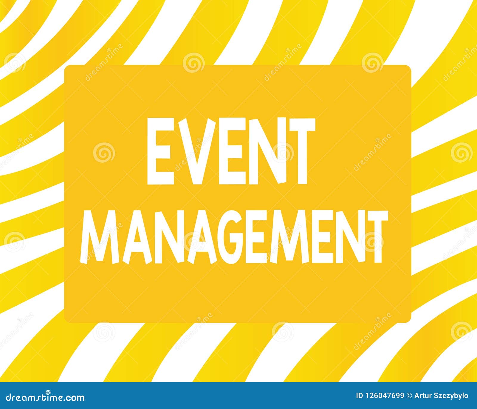 Word Writing Text Event Management. Business Concept for Creation and ...