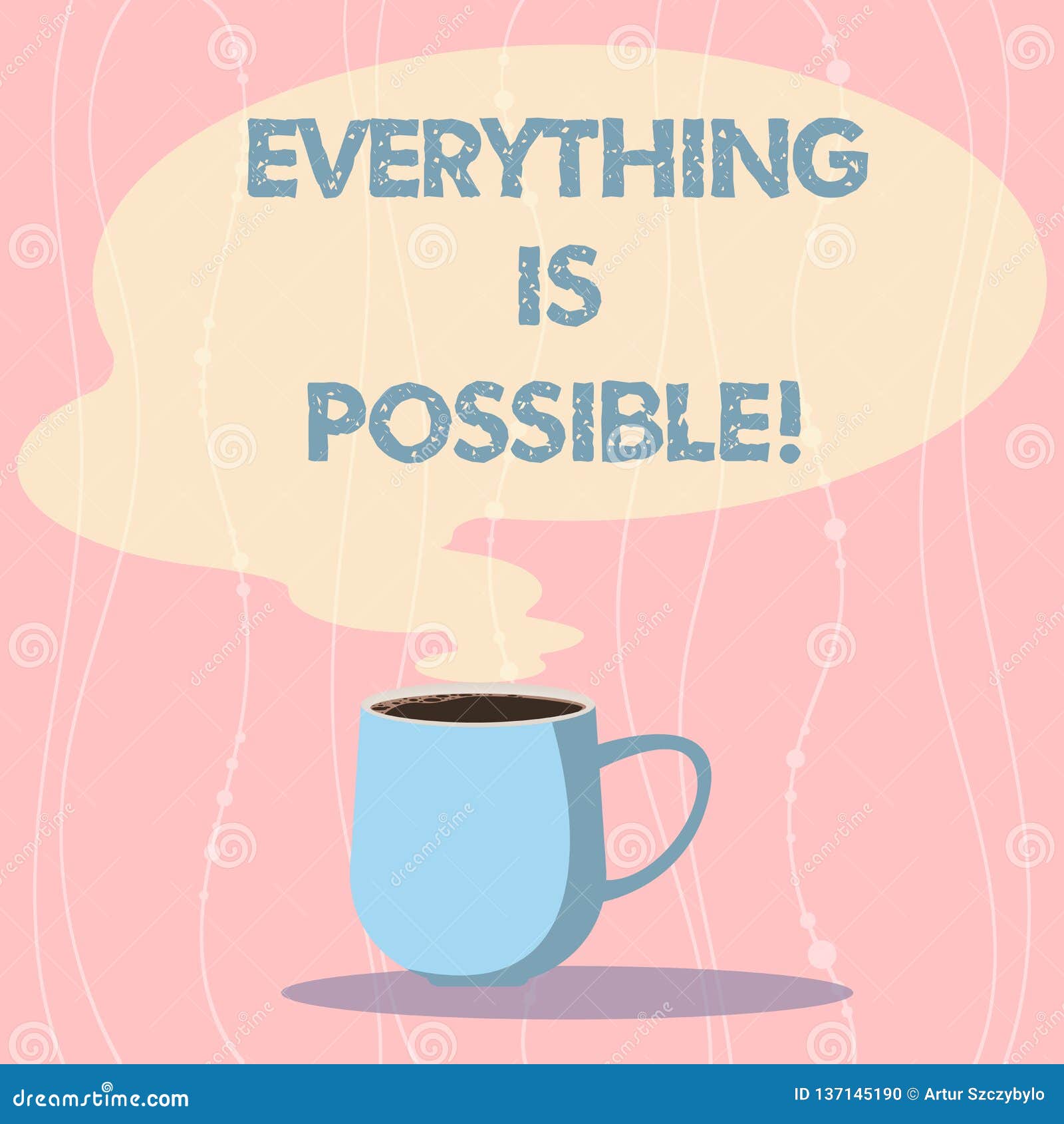 Word Writing Text Everything is Possible. Business Concept for we ...