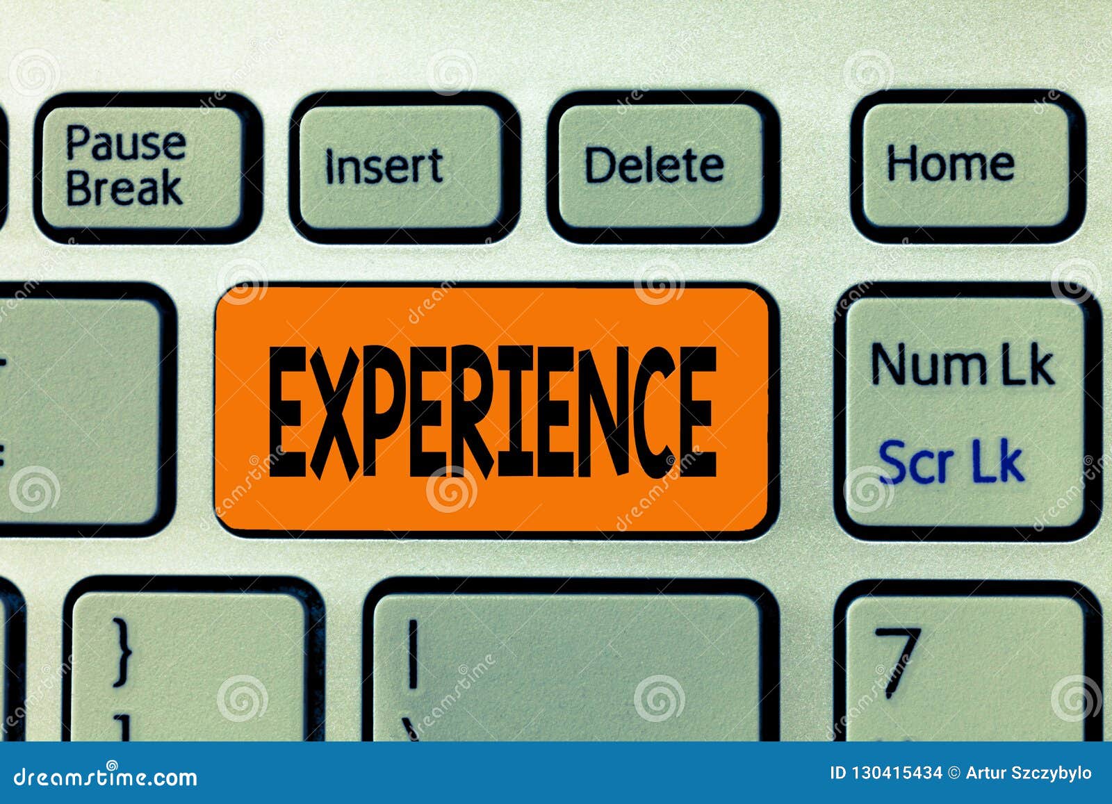 Word Writing Text Experience. Business Concept for Practical Knowledge ...