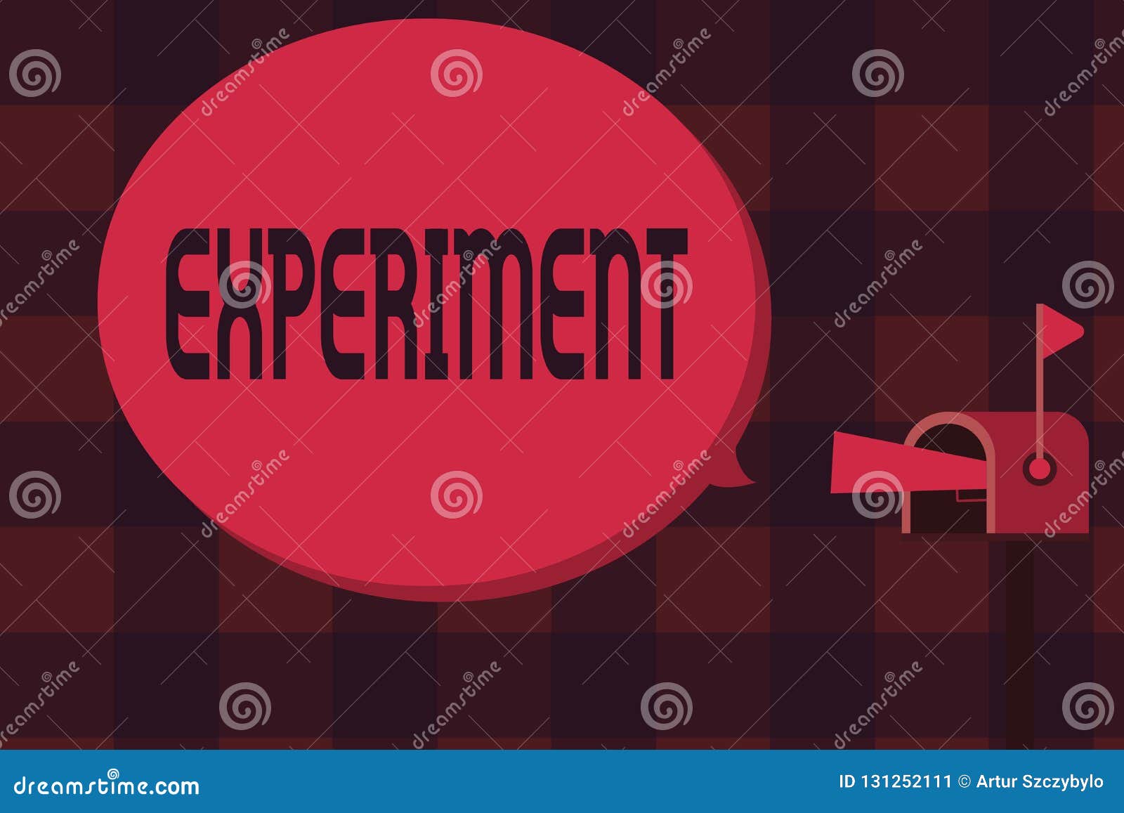 Word Writing Text Experiment. Business Concept for Scientific Procedure ...