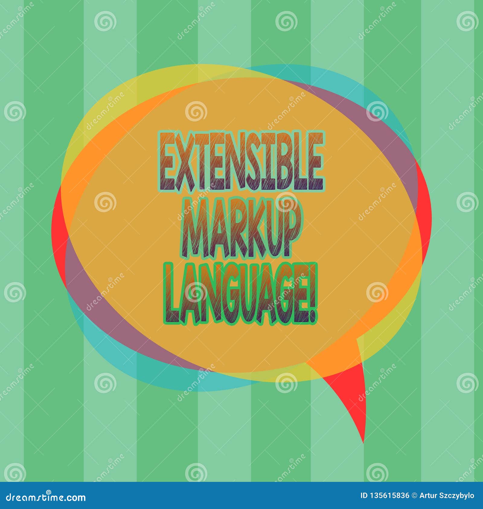 Word Writing Text Extensible Markup Language. Business Concept for ...