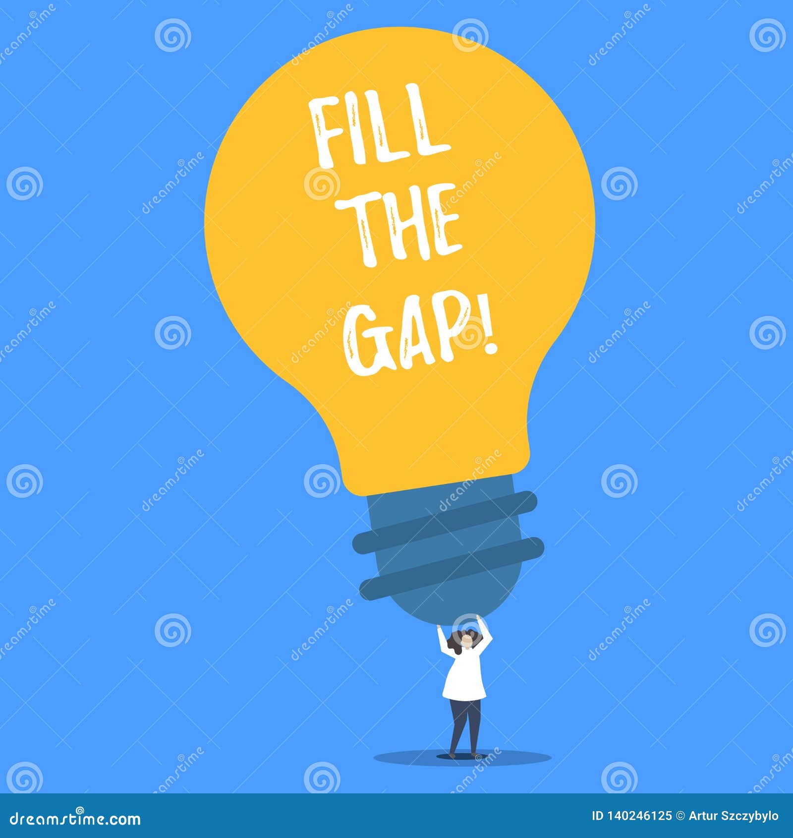 Fill The Gaps Text With Arrows, Concept For Presentations And Reports ... Fill The Gaps Text With Arrows, Concept For Presentations And Reports ...