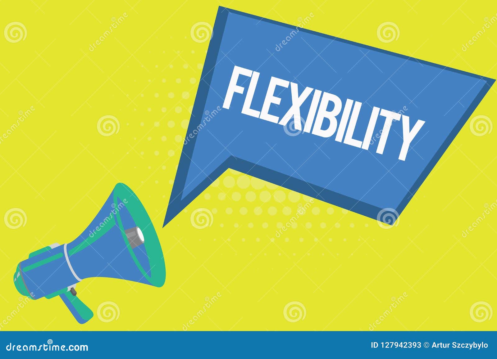 Word Writing Text Flexibility. Business Concept for Quality of Bending ...