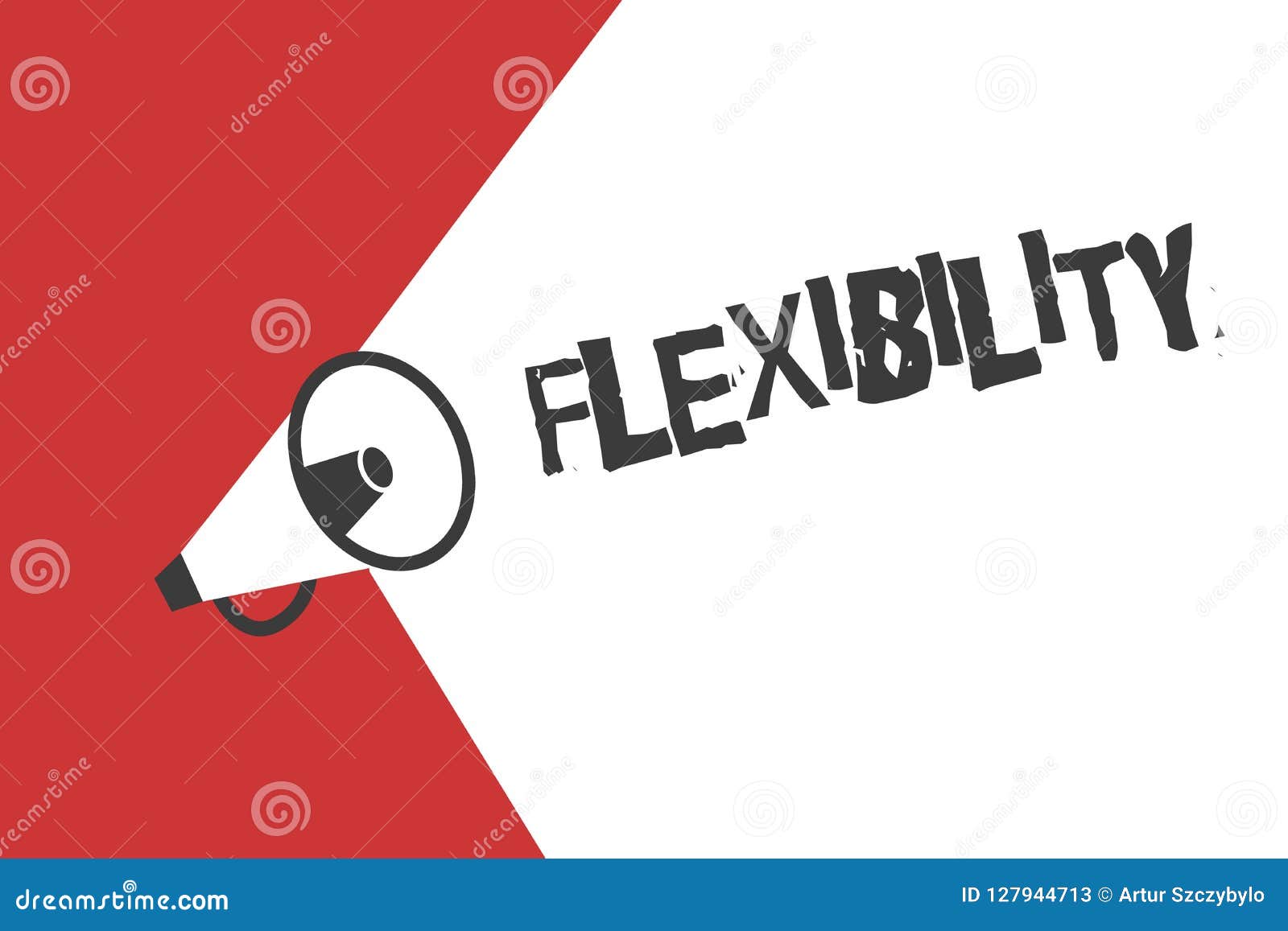 Word Writing Text Flexibility. Business Concept for Quality of Bending ...