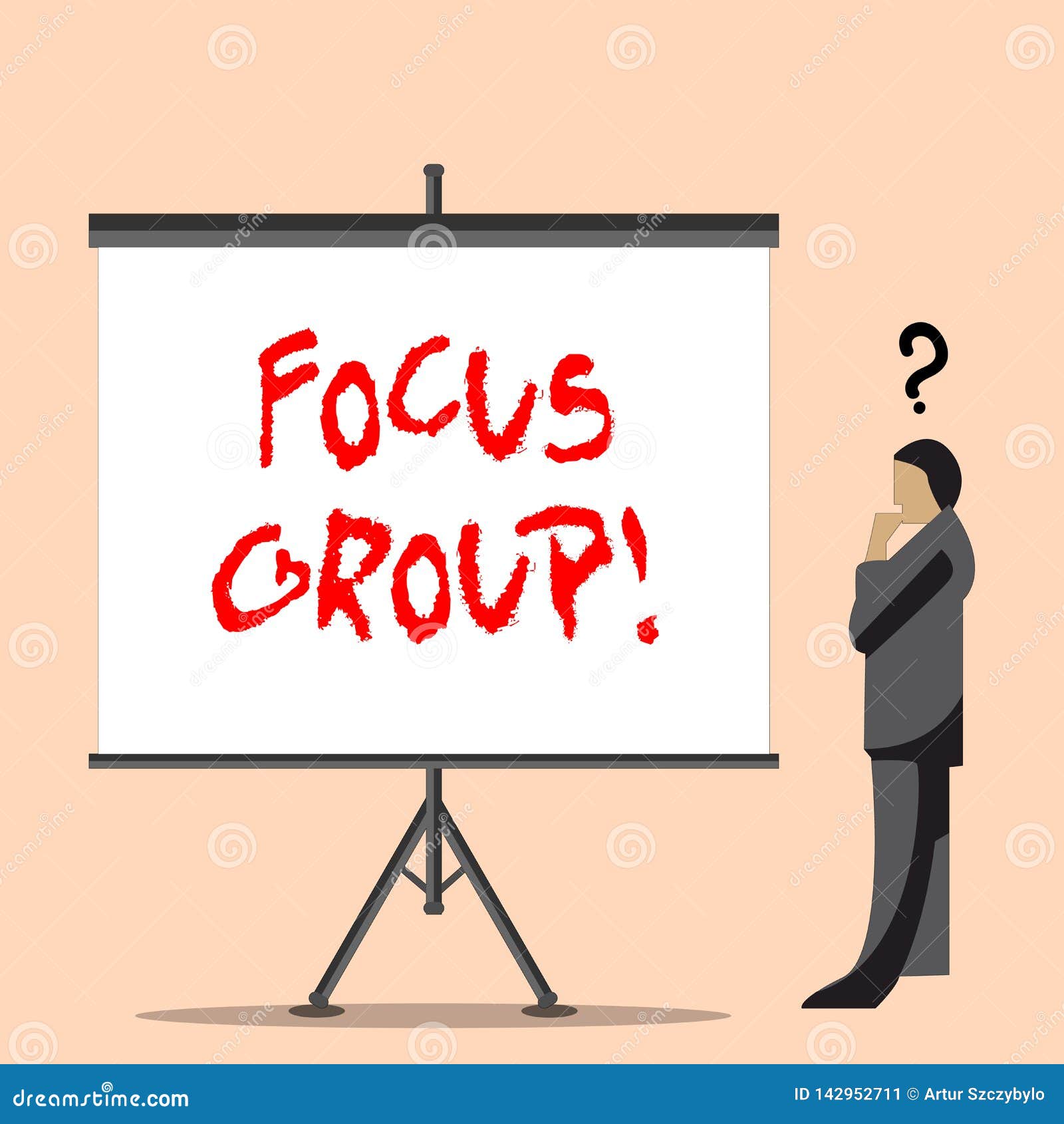 Word Writing Text Focus Group Business Concept For Showing Assembled