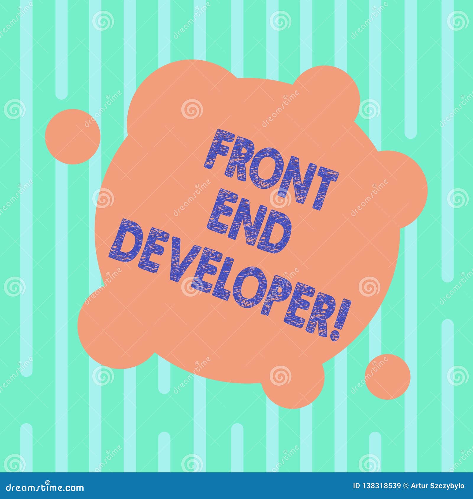 Word Writing Text Front End Developer. Business Concept for Computer ...