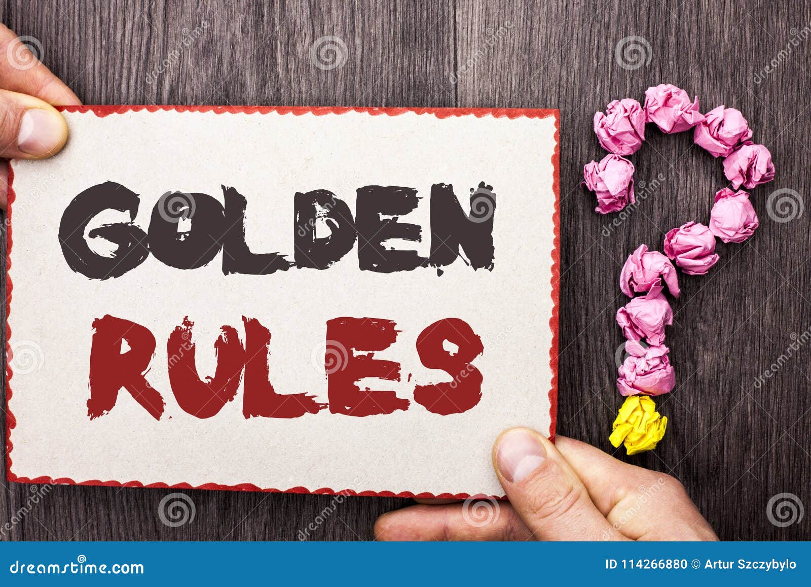 ISO NORM. Piece Of Paper With Text And A Dart In The Middle Of The ...