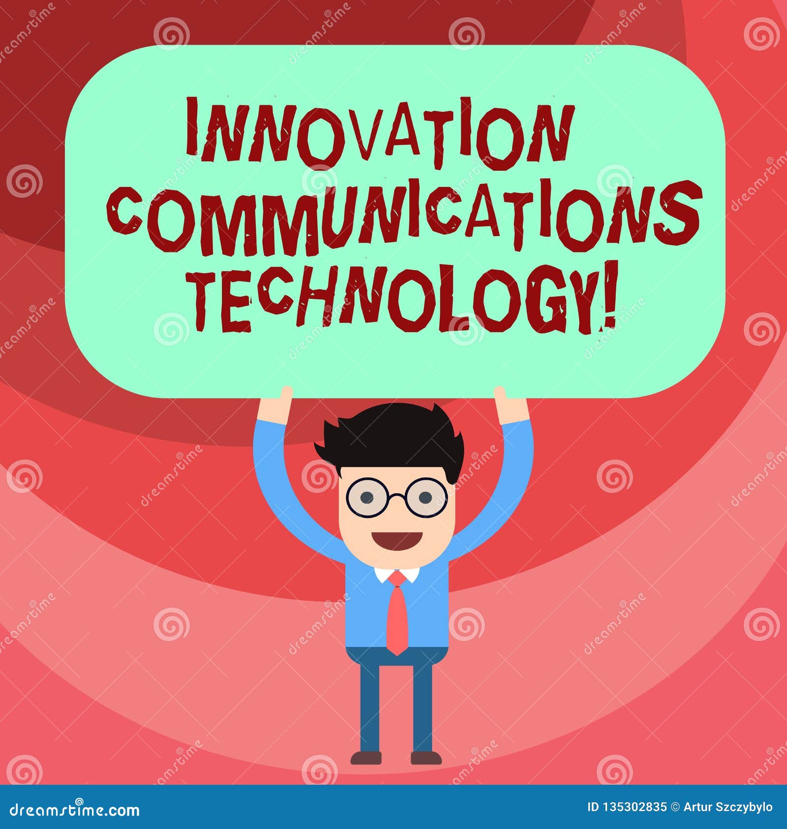 Word Writing Text Innovation Communications Technology. Business ...