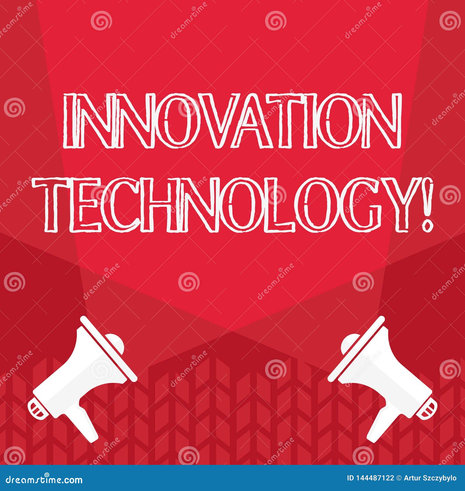 Word Writing Text Innovation Technology. Business Concept for Major ...