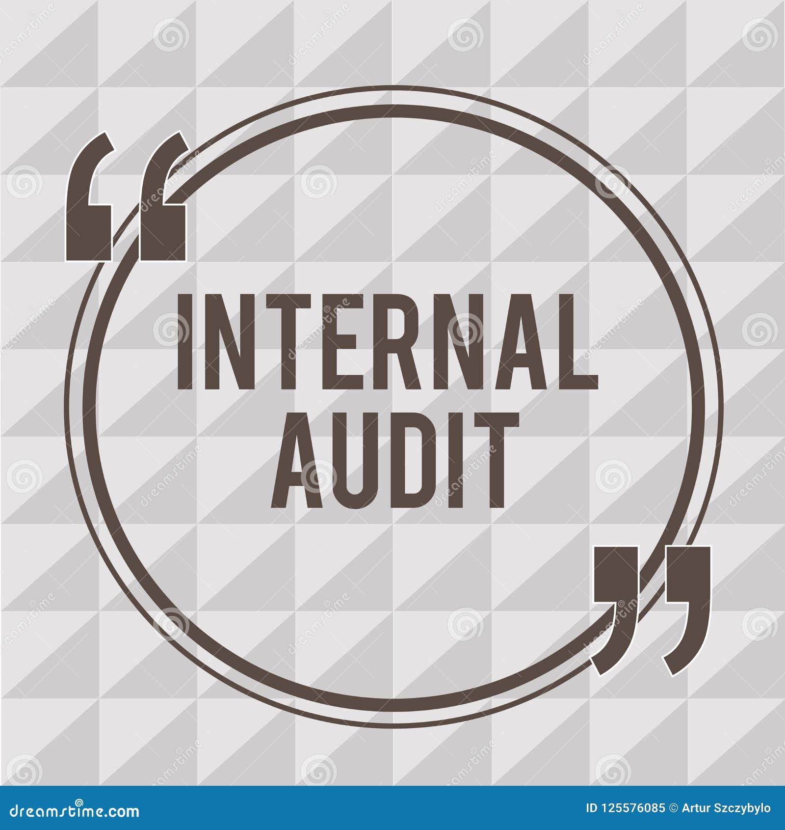 Word Writing Text Internal Audit. Business Concept for Evaluates the ...