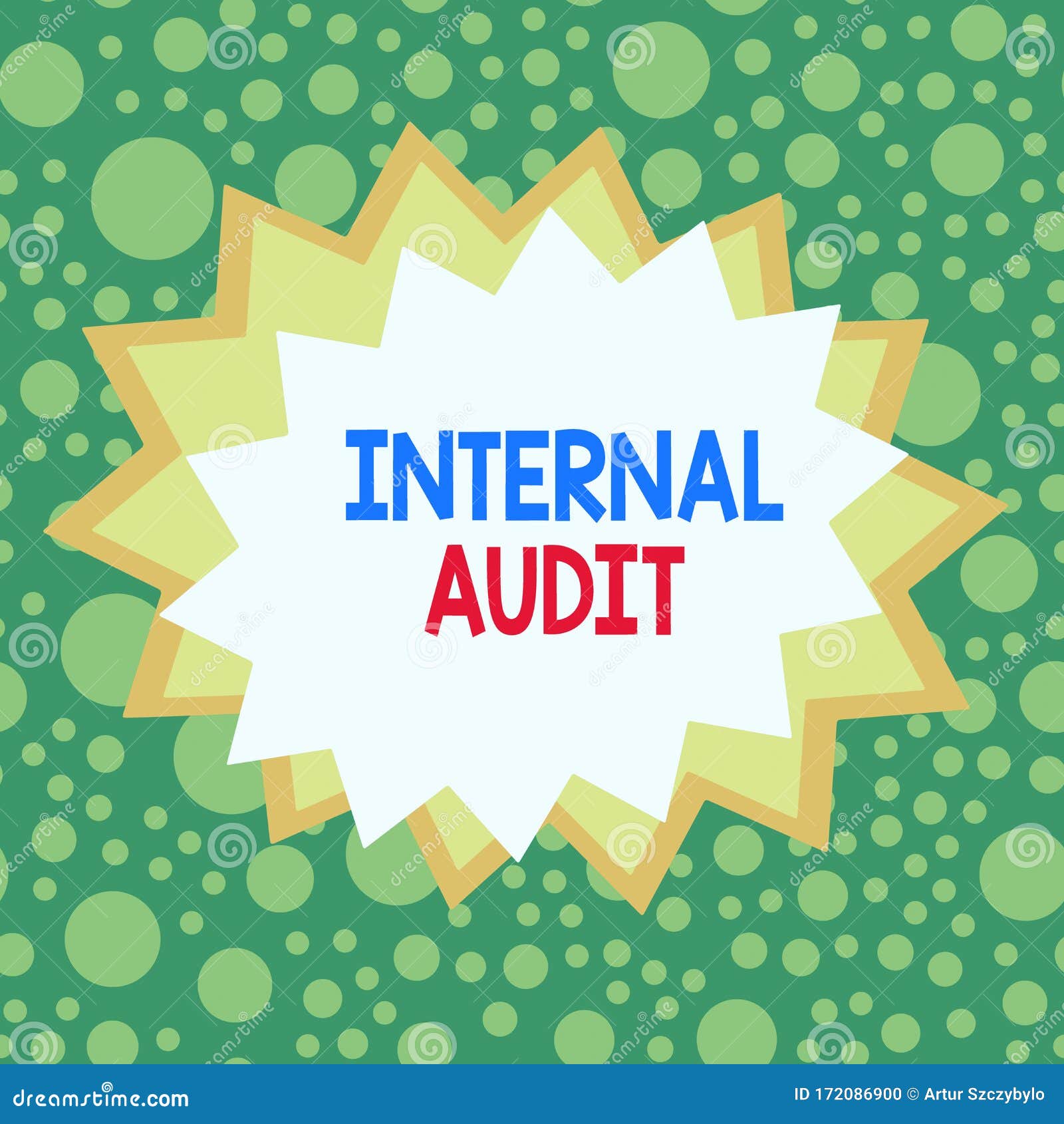 Word Writing Text Internal Audit. Business Concept for Evaluating and ...