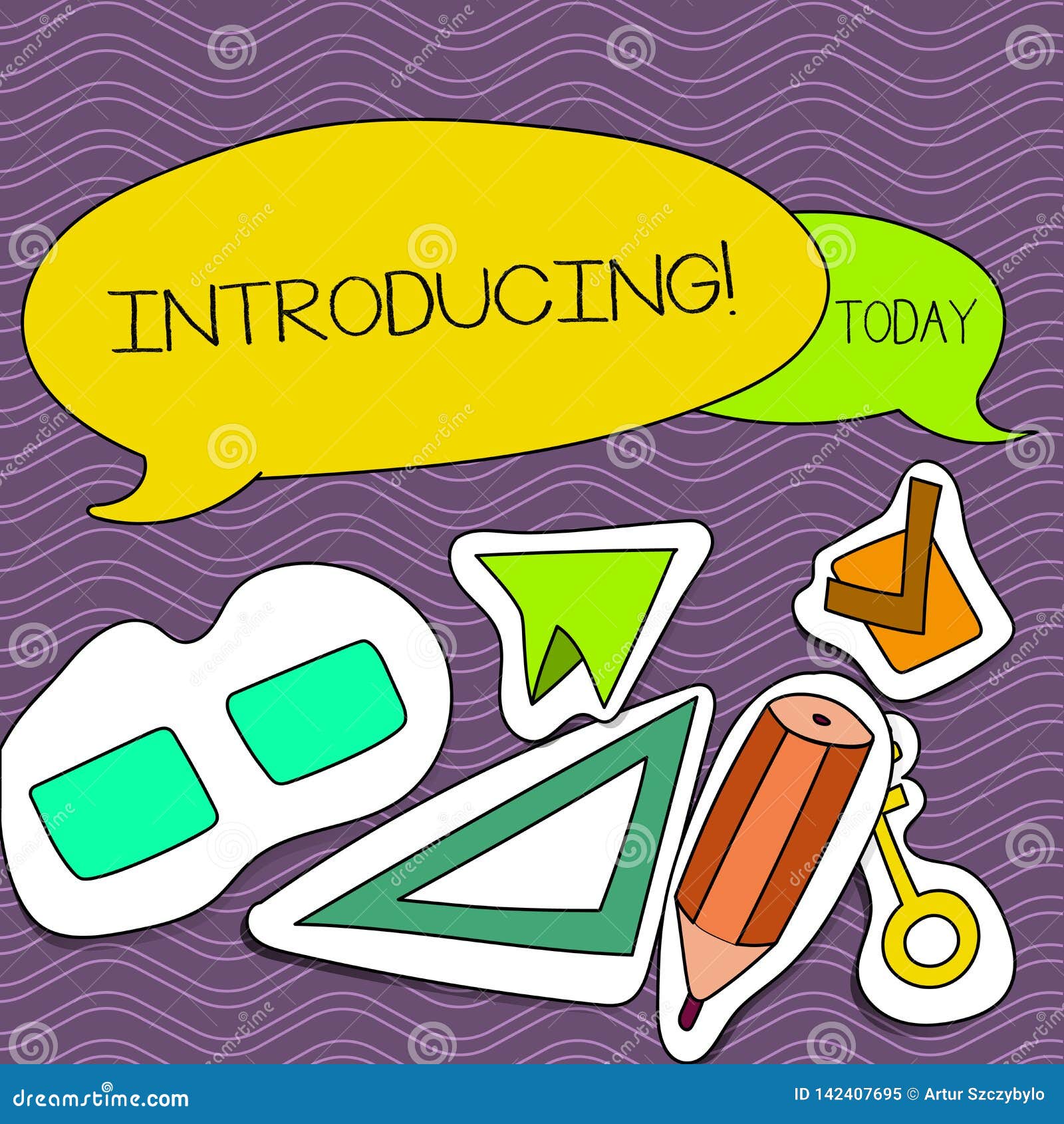 Word Writing Text Introducing. Business Concept for Presenting a Topic ...