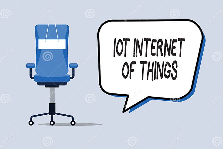 Word Writing Text Iot Internet of Things. Business Concept for Network ...