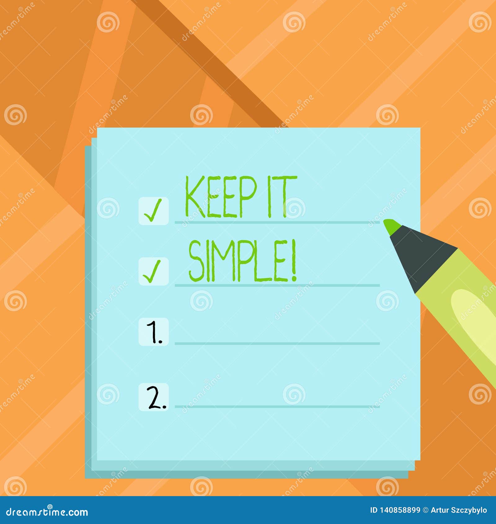 Word Writing Text Keep it Simple. Business Concept for Simplify Things ...