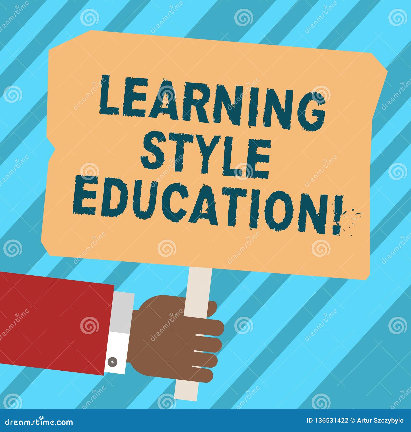 Word Writing Text Learning Style Education. Business Concept for Method ...