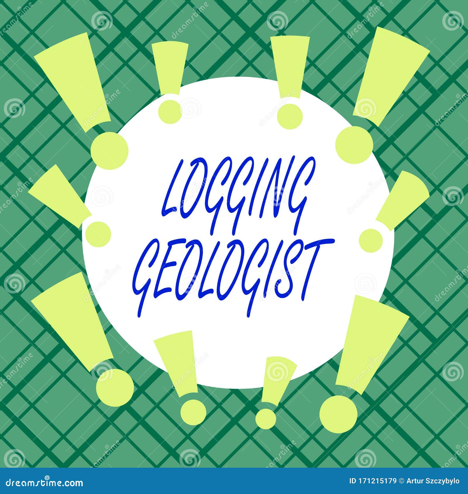 Word Writing Text Logging Geologist Business Concept For Layout And