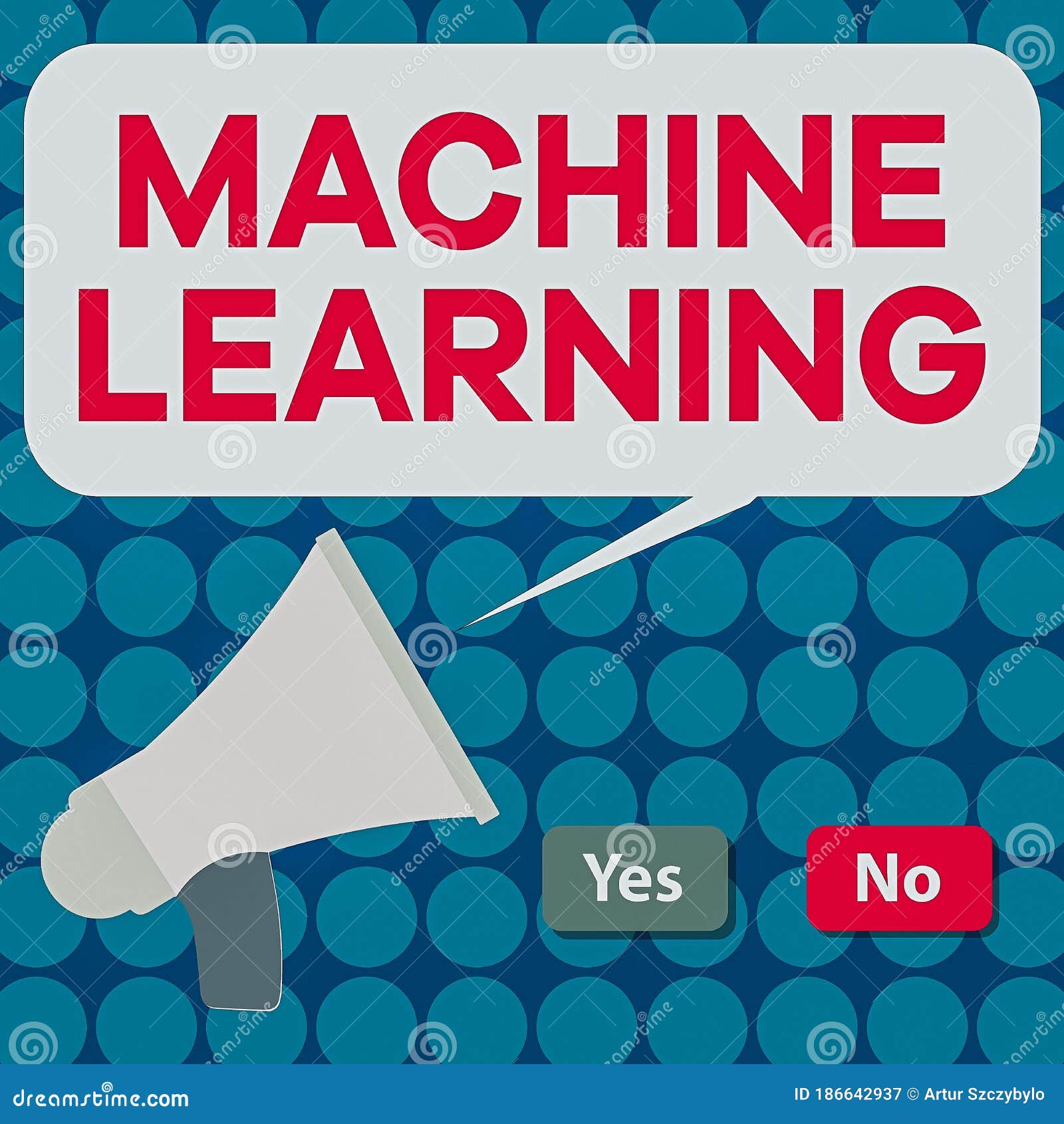 Word Writing Text Machine Learning. Business Concept for the Concept ...