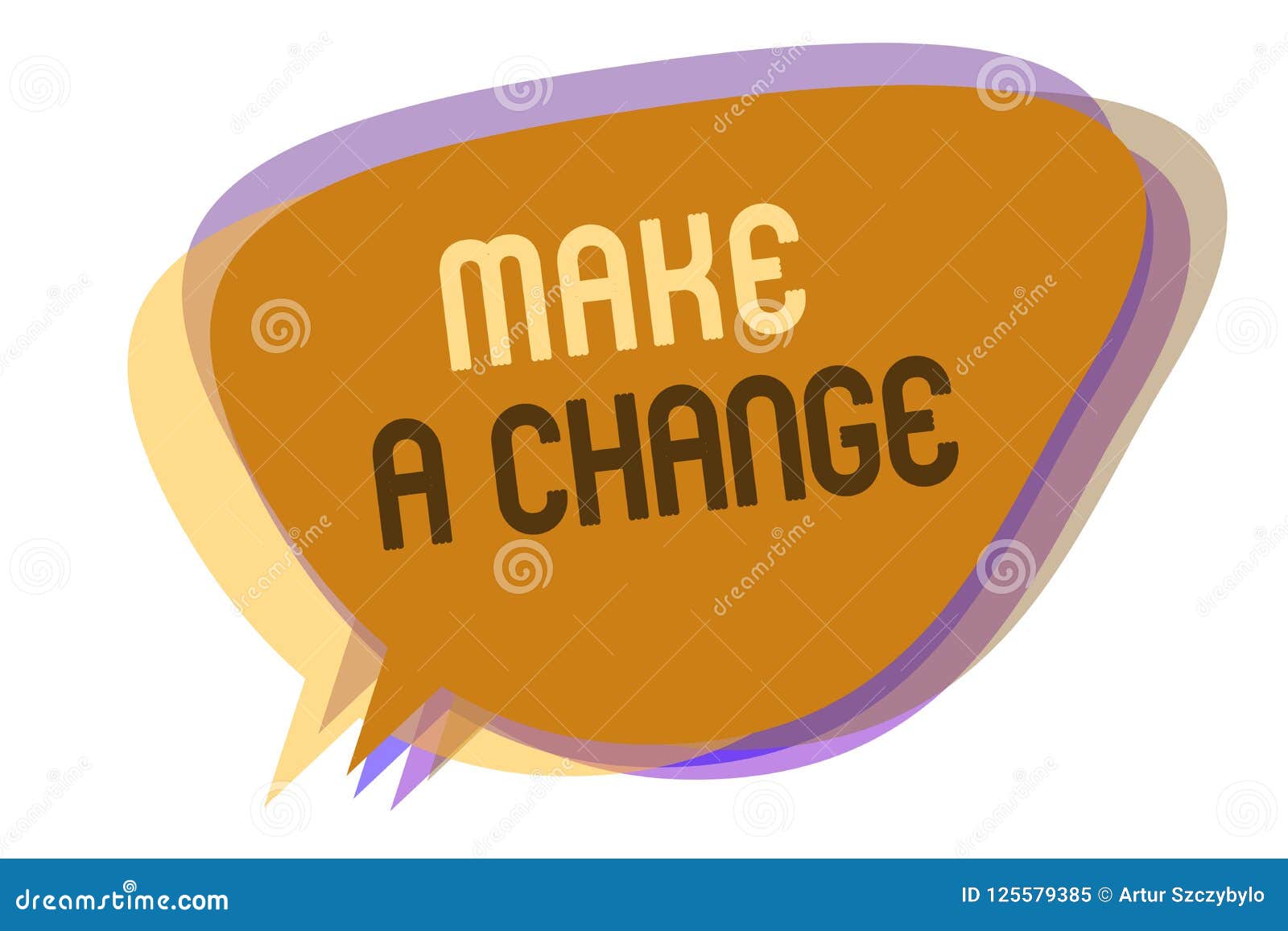 Word Writing Text Make a Change. Business Concept for Create a ...