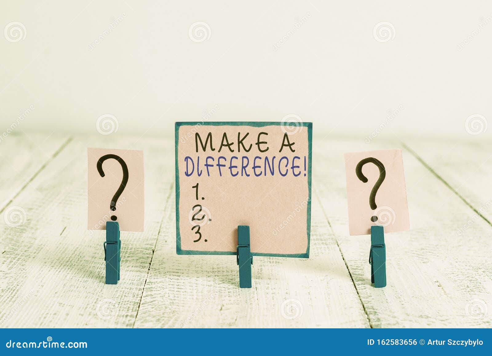 Word Writing Text Make a Difference. Business Concept for Have ...