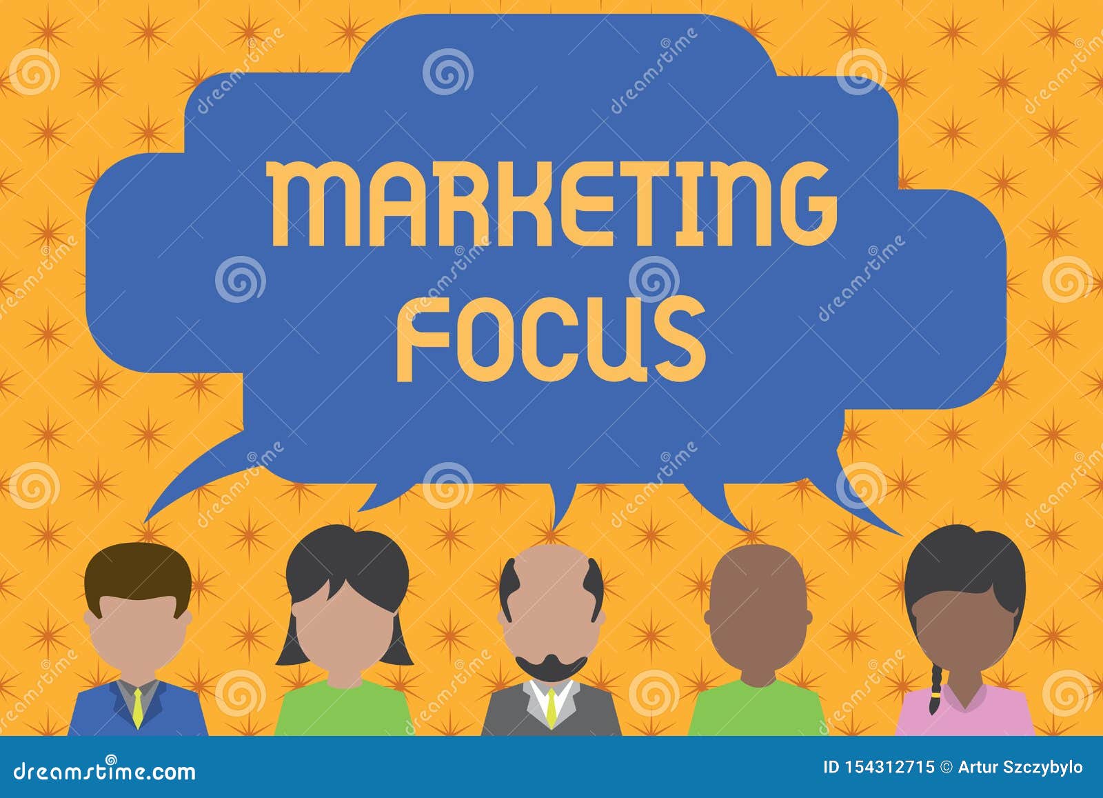 Word Writing Text Marketing Focus. Business Concept for Understanding ...