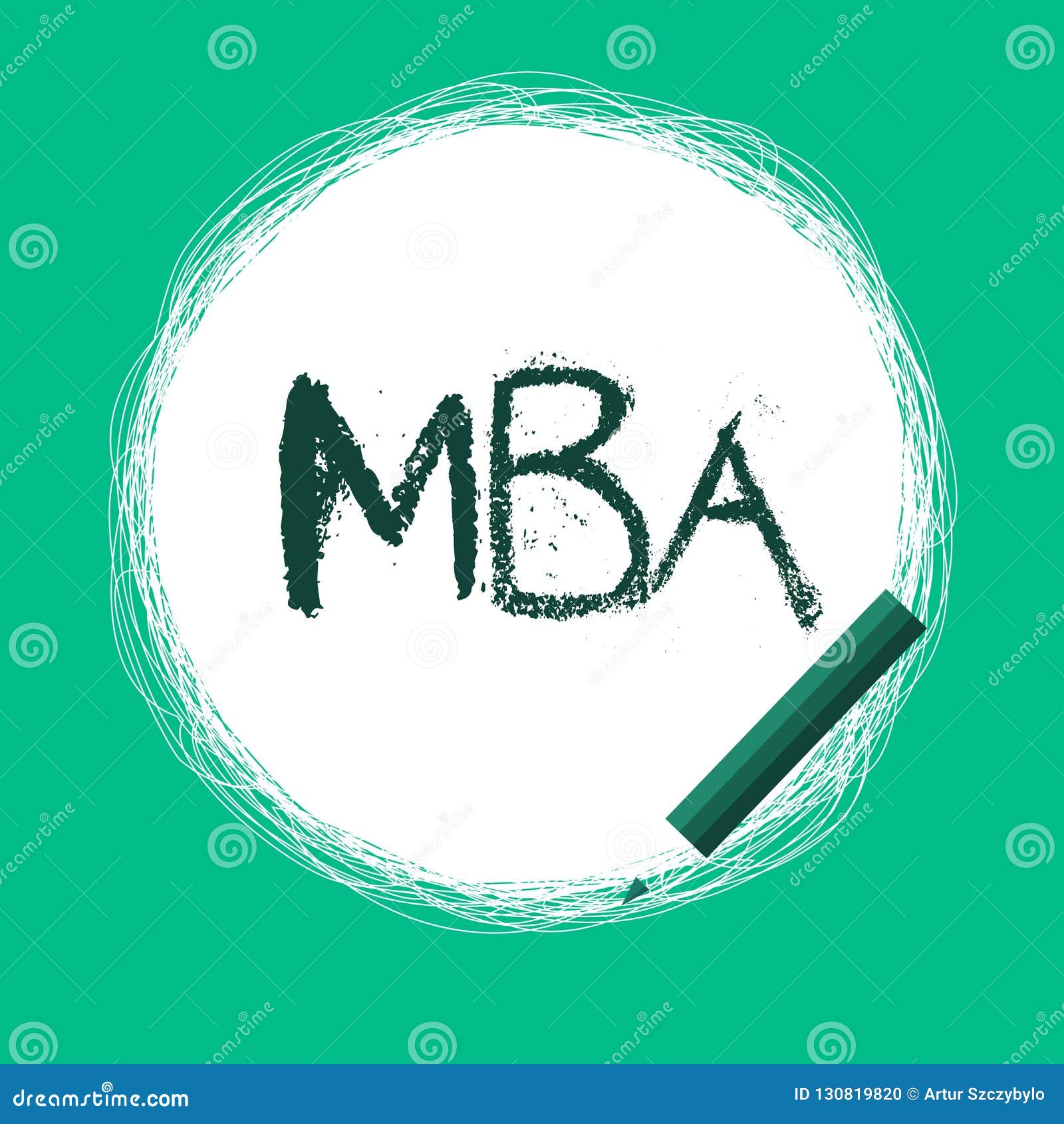 Word Writing Text Mba. Business Concept for Advanced Degree in Business ...