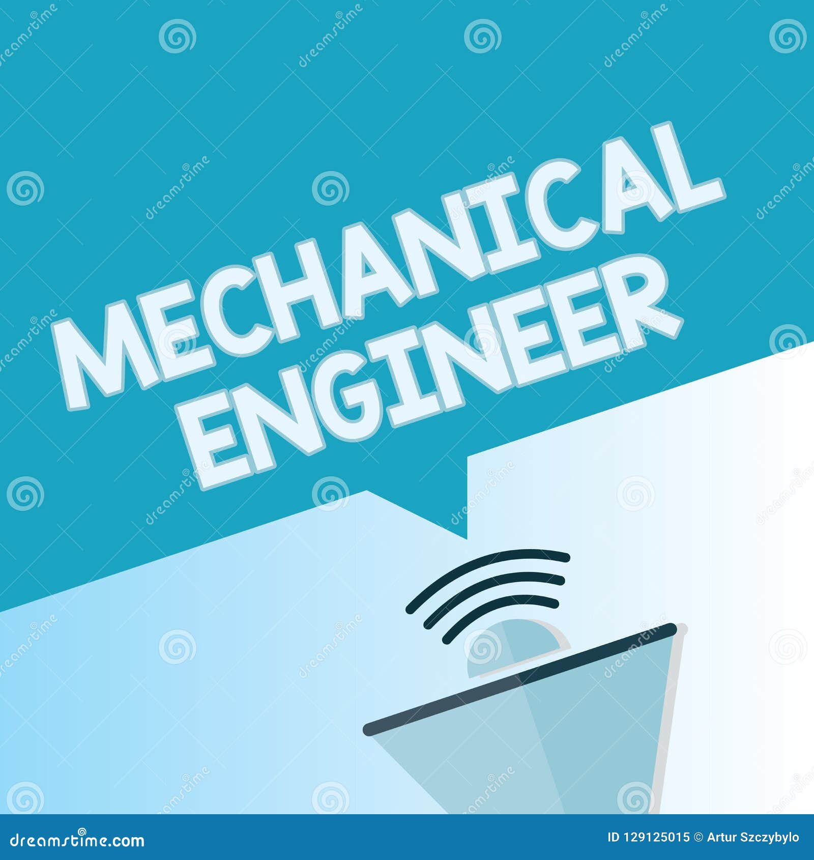 Word Writing Text Mechanical Engineer. Business Concept for Applied ...