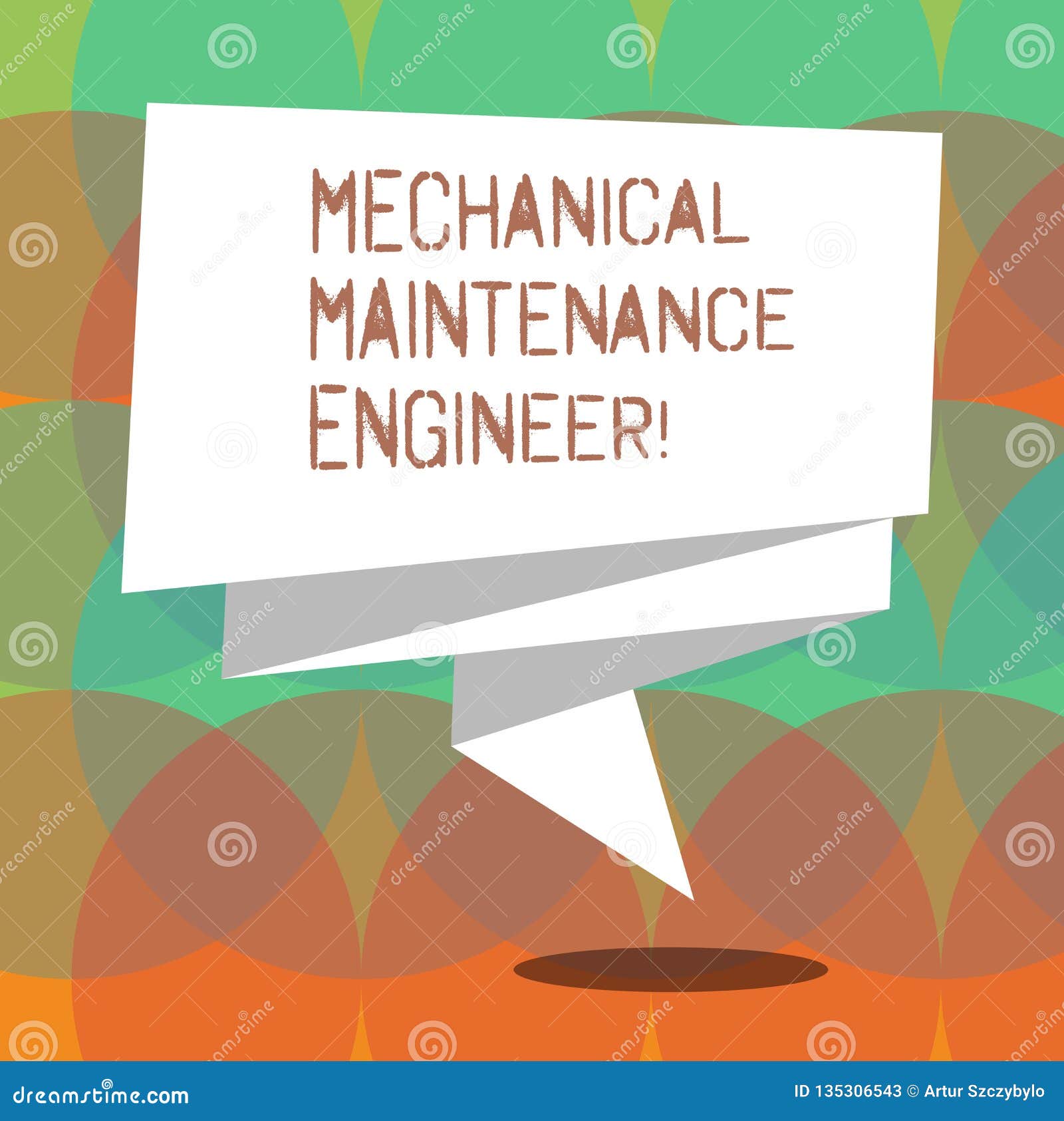 Word Writing Text Mechanical Maintenance Engineer. Business Concept for ...