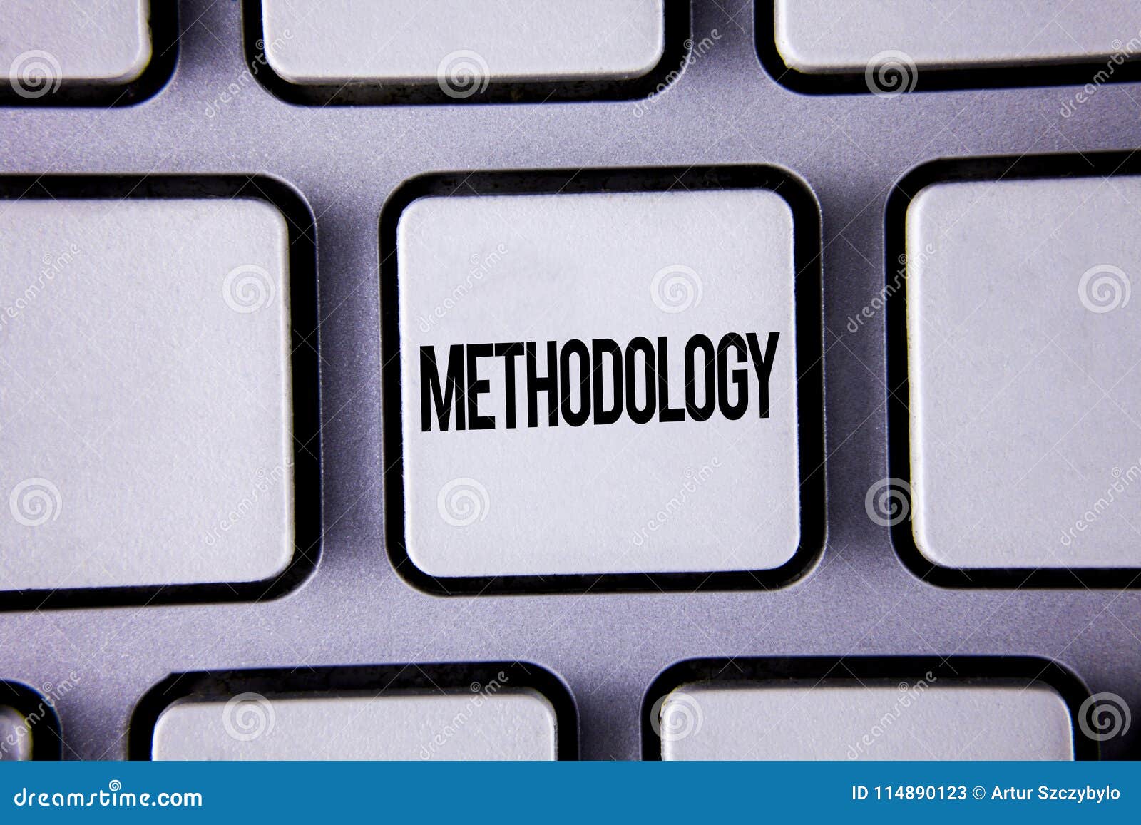 Word Writing Text Methodology. Business Concept for System of Methods ...