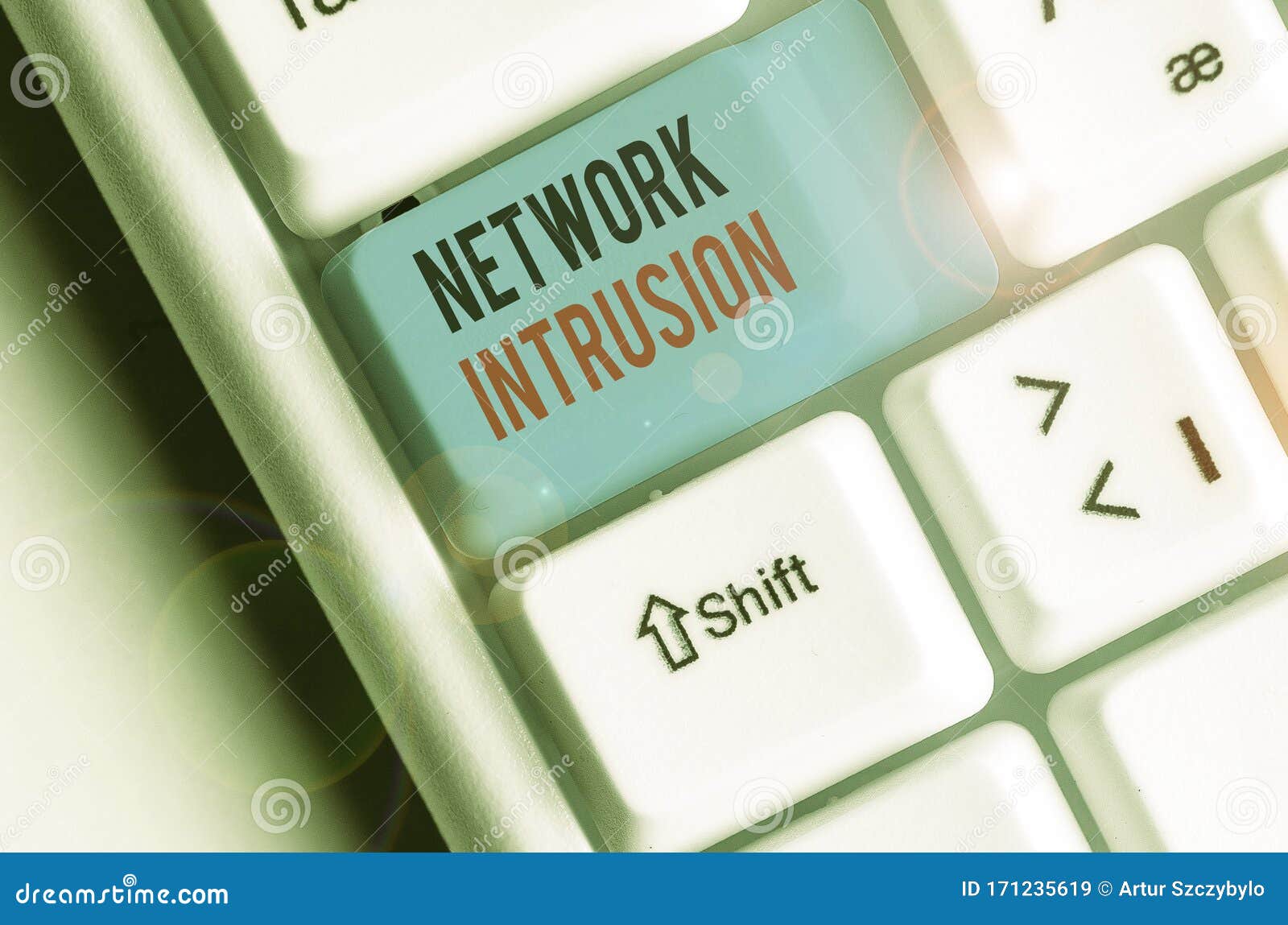 Word Writing Text Network Intrusion. Business Concept for Device or ...