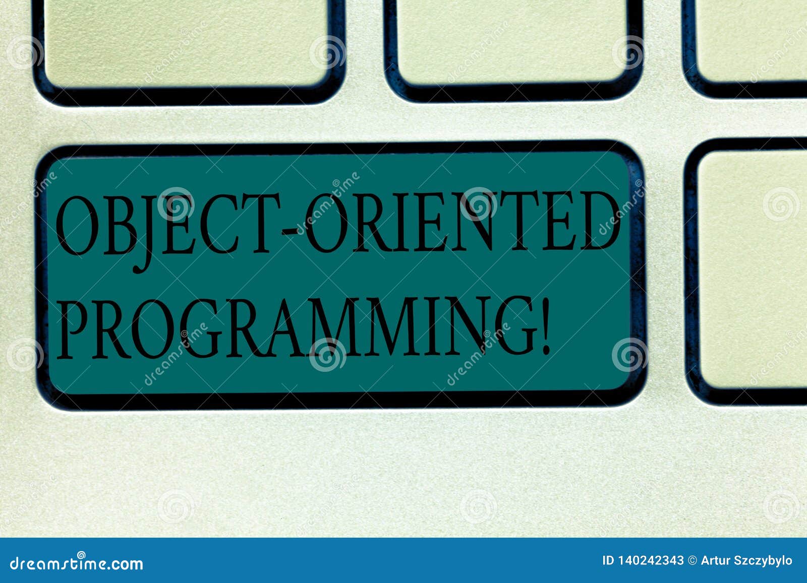Word Writing Text Object Oriented Programming Business Concept For Language Model Objects