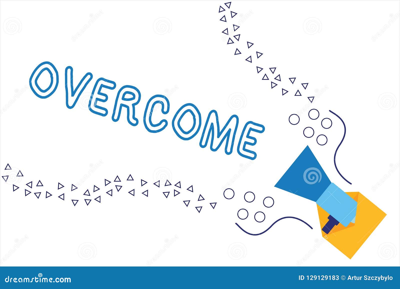 Word Writing Text Overcome. Business Concept for Succeed in Dealing ...