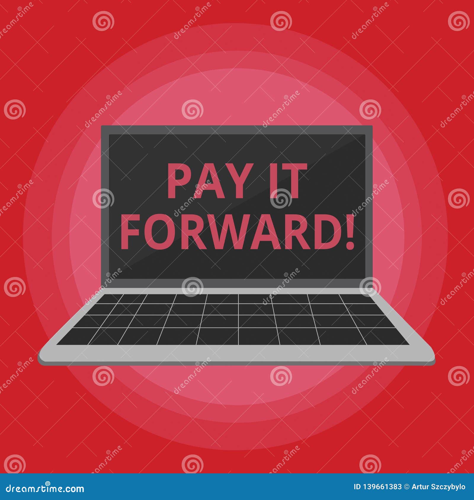 Word Writing Text Pay it Forward. Business Concept for Do the Payment a ...
