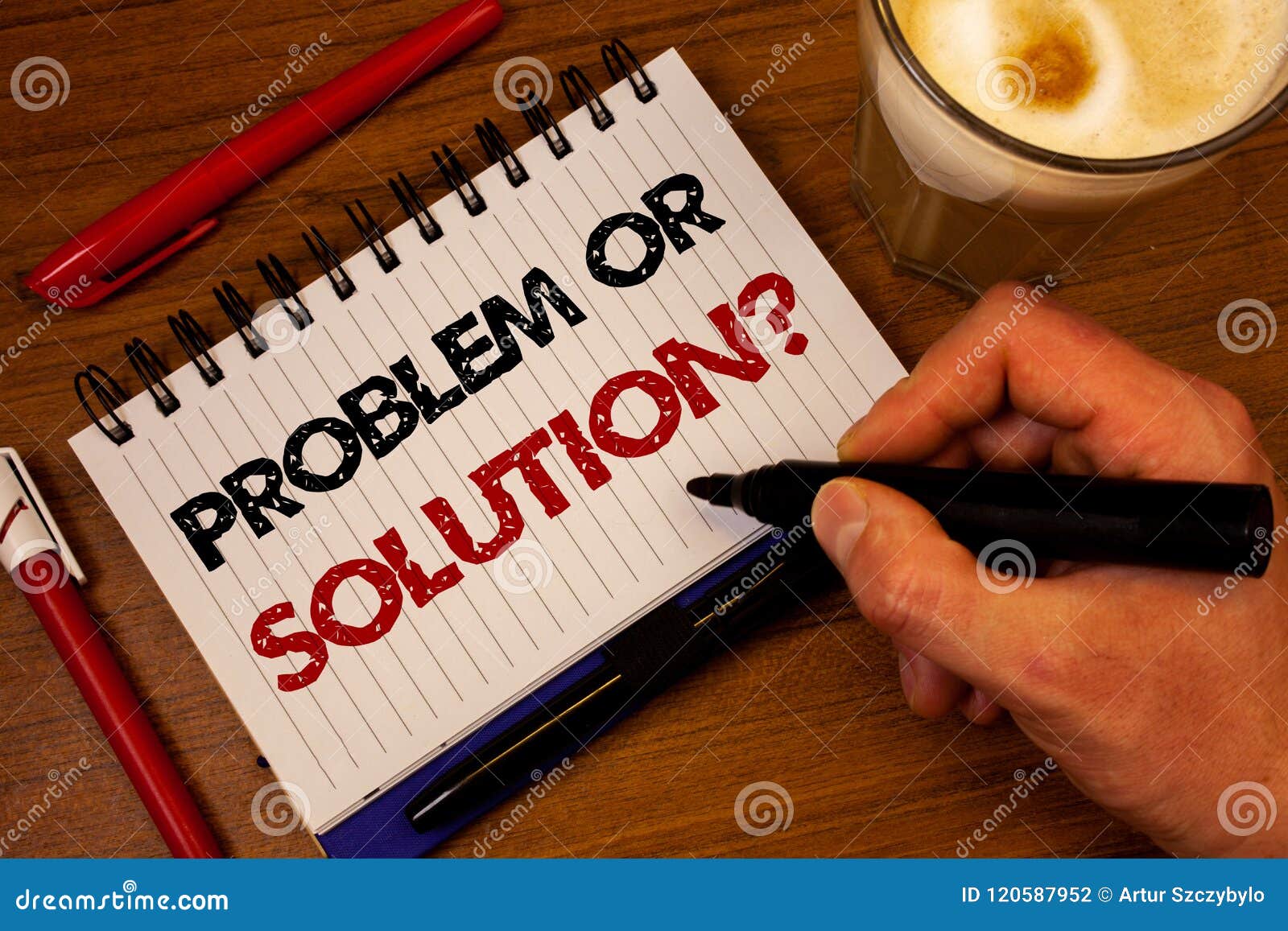 Word Writing Text Problem or Solution Question. Business Concept for ...