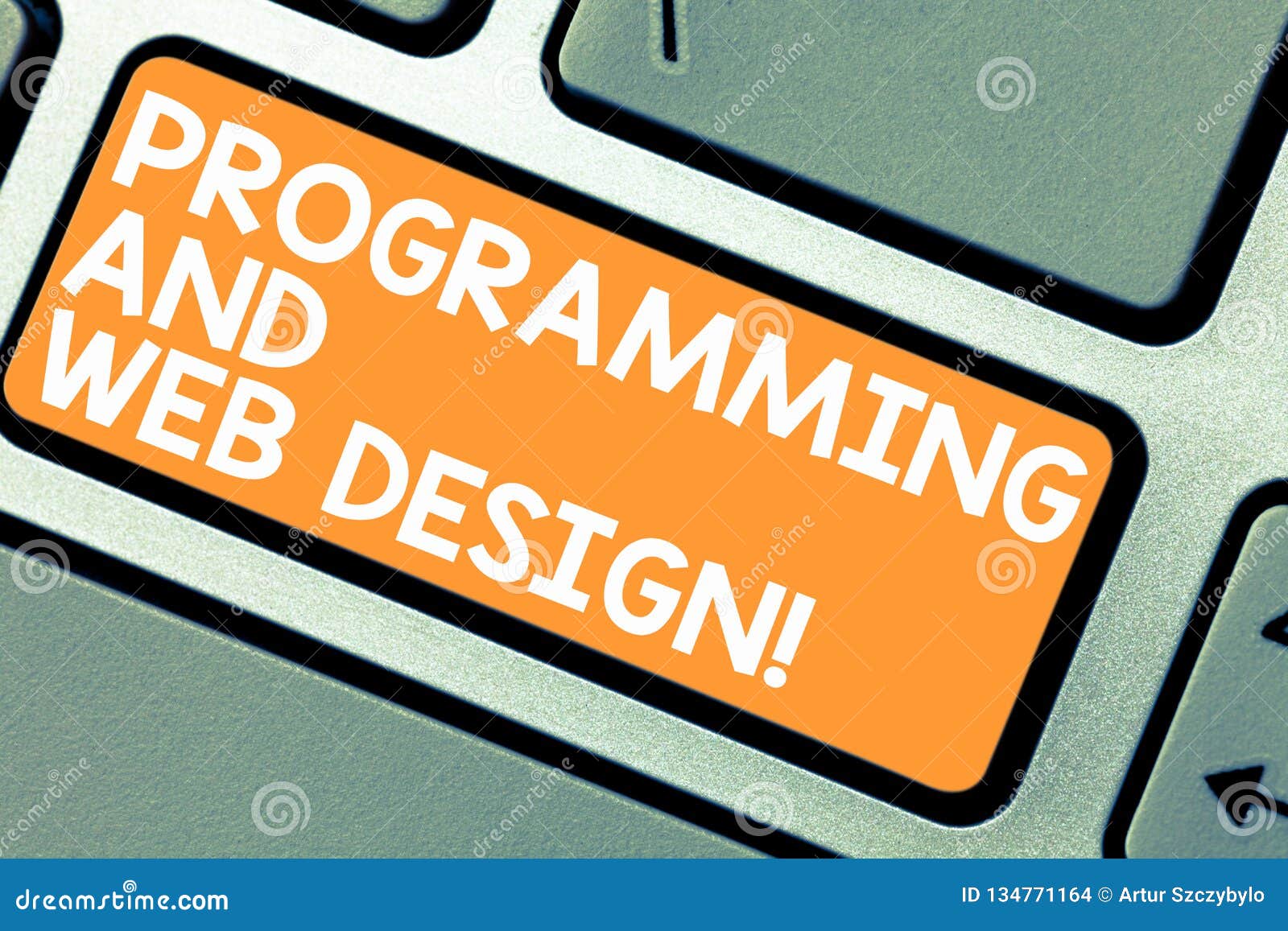Word Writing Text Programming and Web Design. Business Concept for Website Development Designing ...