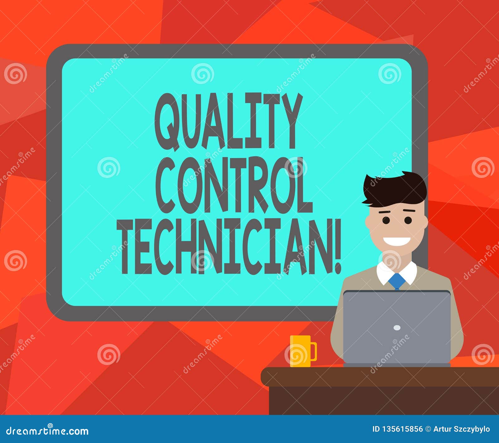 Word Writing Text Quality Control Technician. Business Concept for ...
