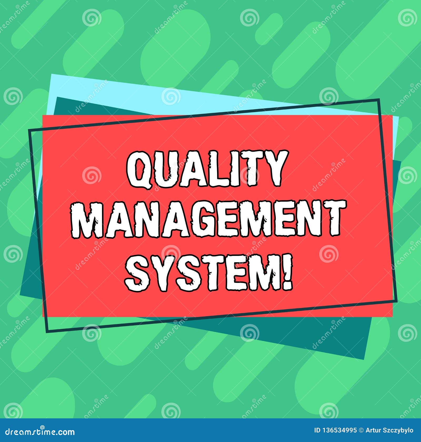 Word Writing Text Quality Management System. Business Concept for ...