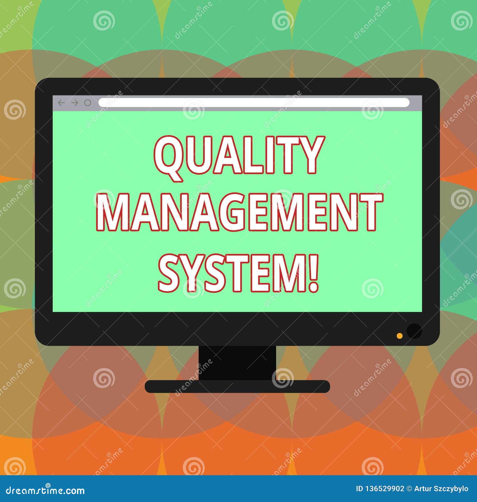 Word Writing Text Quality Management System. Business Concept for ...