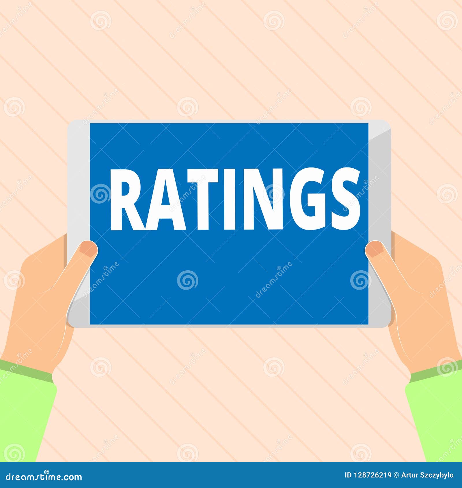 Word Writing Text Ratings. Business Concept for Classification Ranking ...