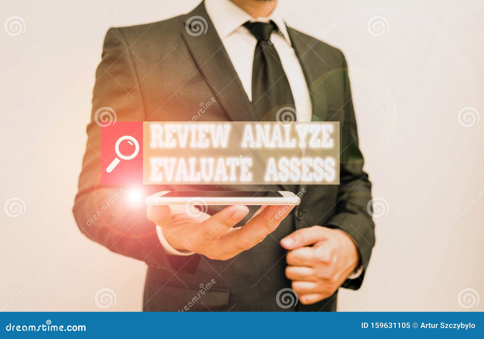 Word Writing Text Review Analyze Evaluate Assess. Business Concept for ...