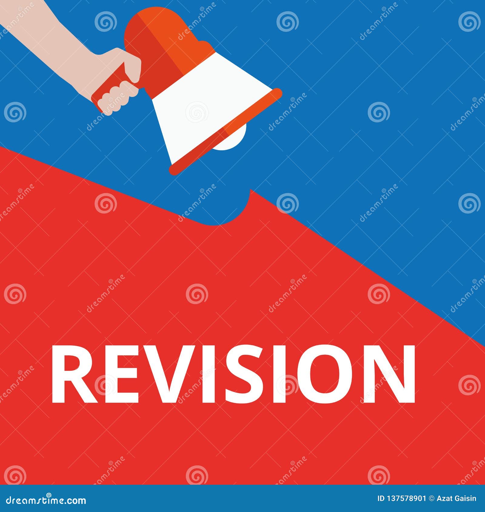 Word writing text Revision stock illustration. Illustration of check ...