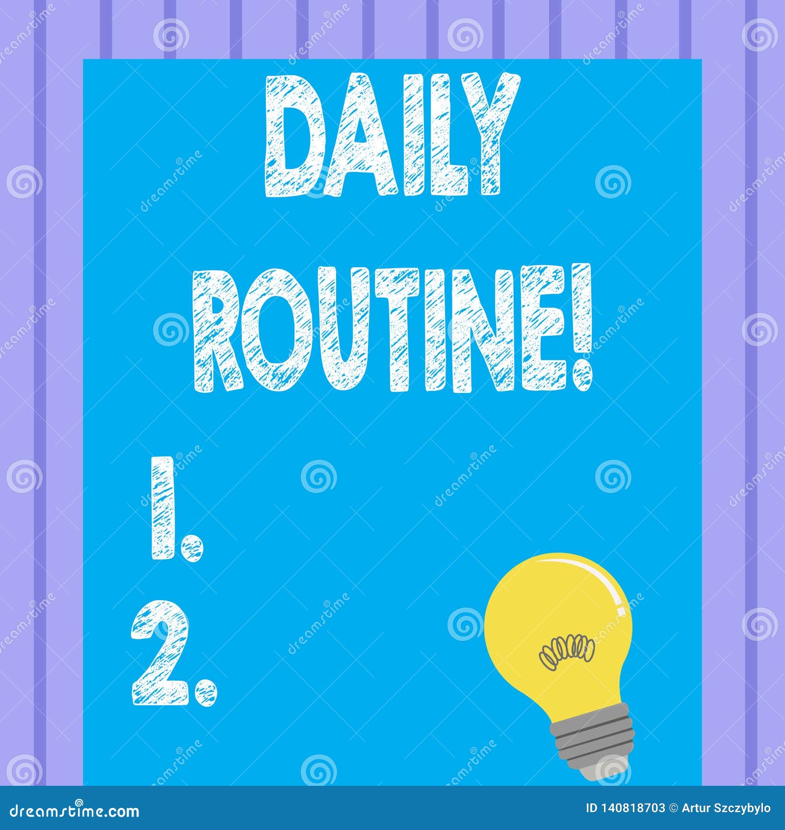 Word Writing Text daily Routine. Business Concept for Everyday Good ...