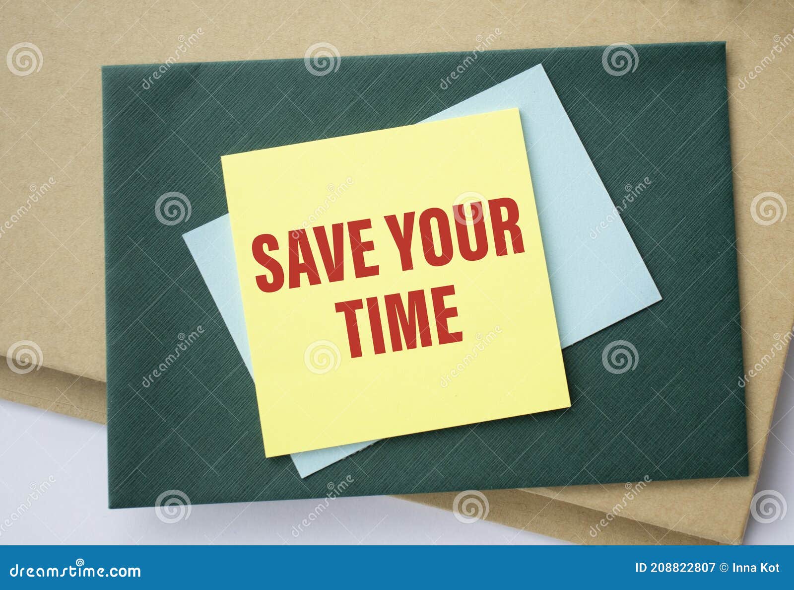 Save Your Time . Business Concept with Chart Stock Image - Image of ...