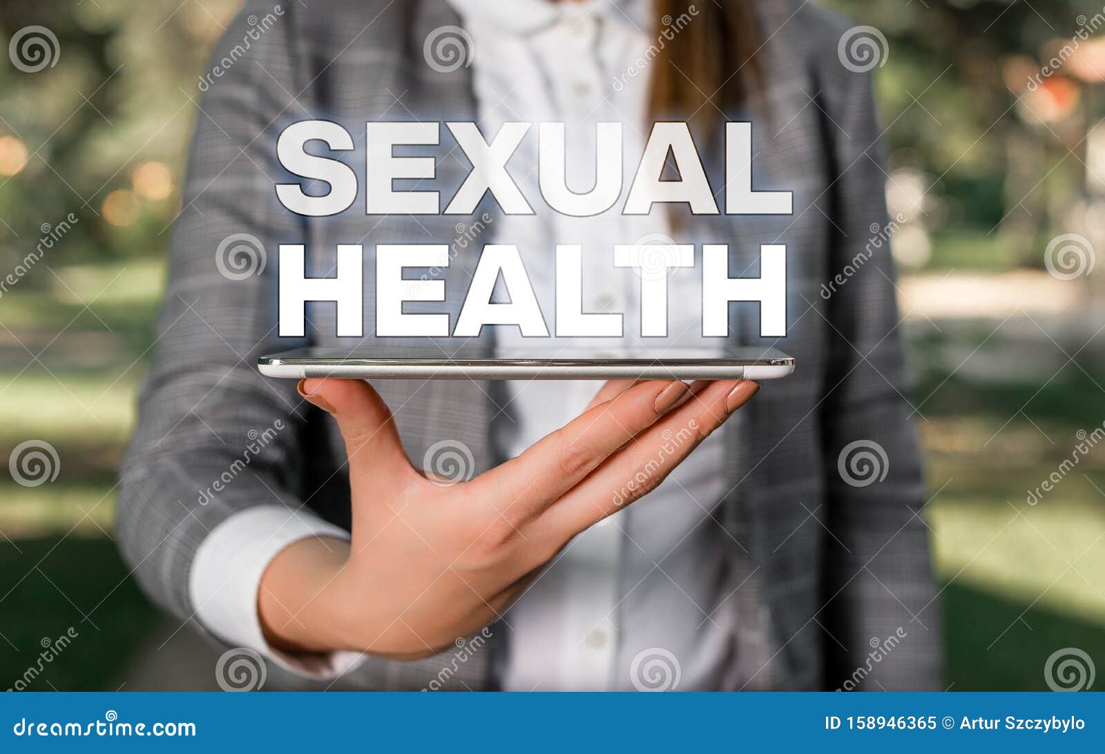 Word Writing Text Sexual Health Business Concept For Healthier Body