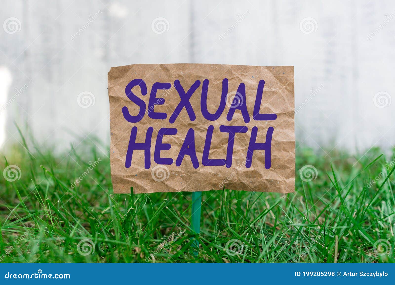 Word Writing Text Sexual Health Business Concept For Positive And